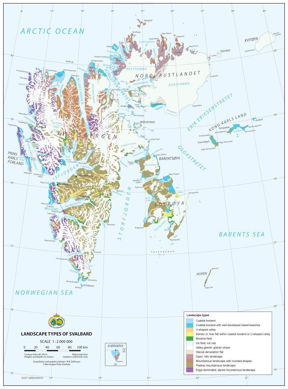 The geology of Svalbard – Norsk Polarinstitutt