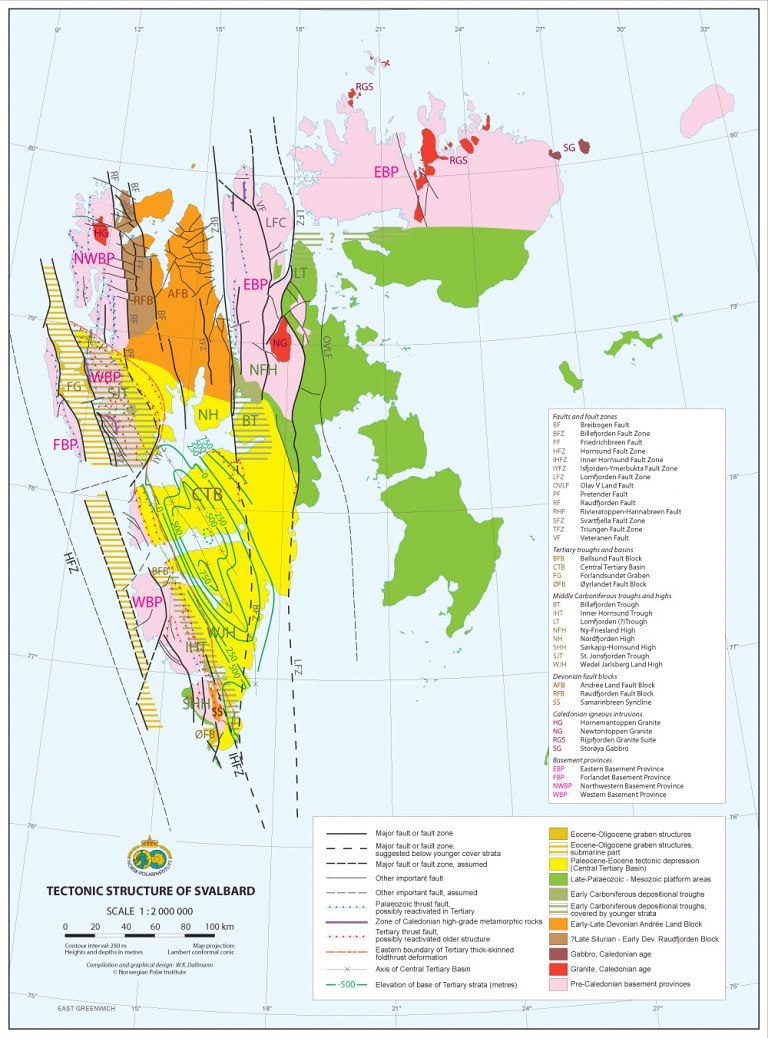 The geology of Svalbard – Norsk Polarinstitutt