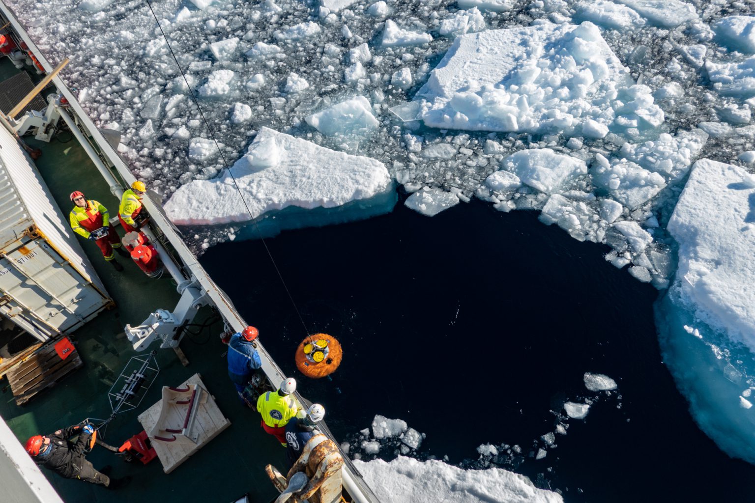 Sustained observation system established in the central Arctic Ocean ...