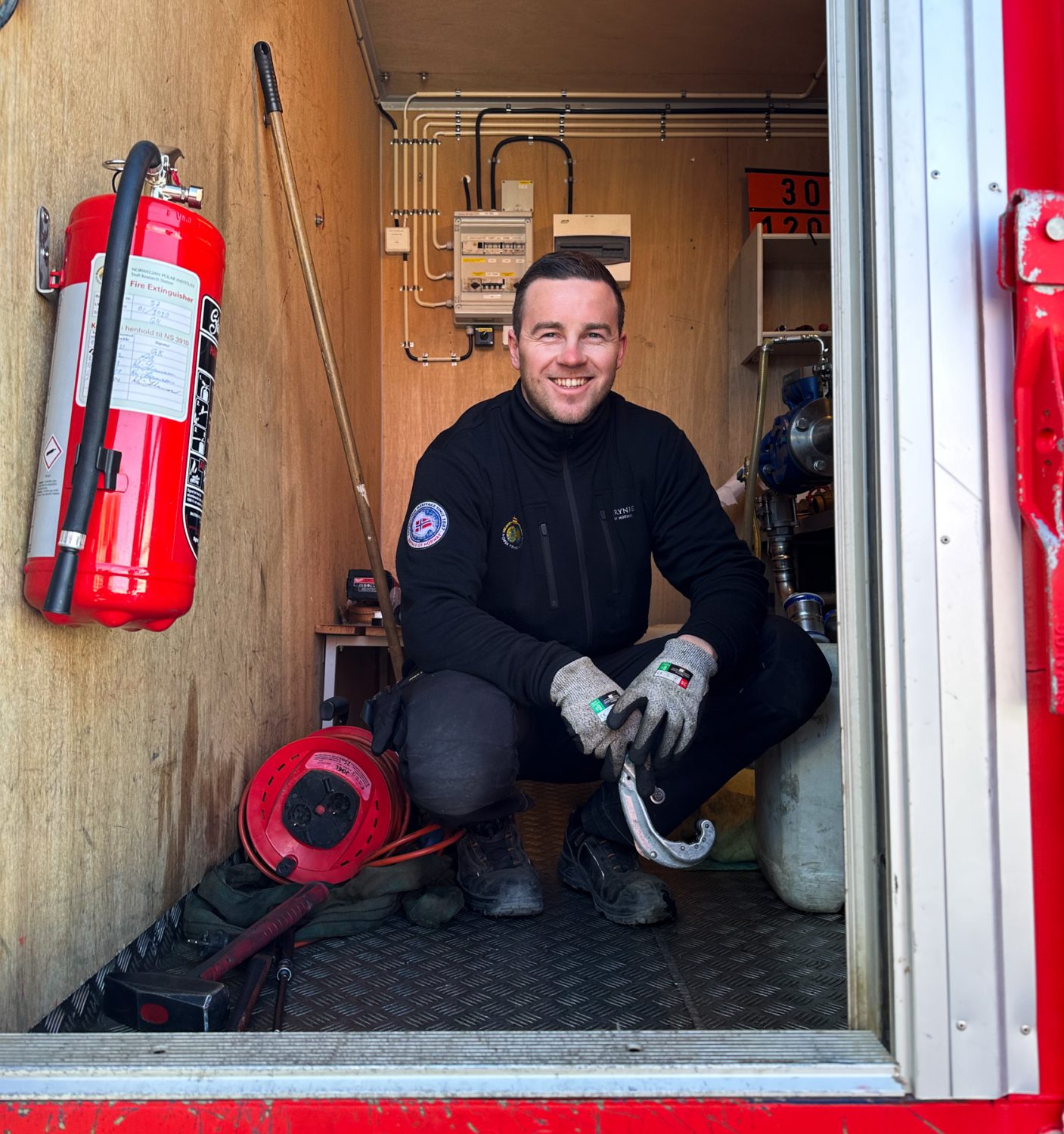 Nå er vi faktisk her alene! – Norsk Polarinstitutt